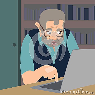 Internet Troll Vector Cartoon Illustration | CartoonDealer.com #104482314