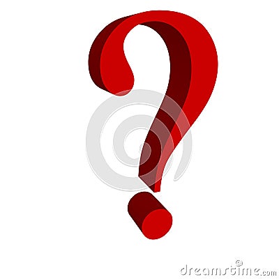 Interrogation Sign Stock Illustration | CartoonDealer.com #8383807