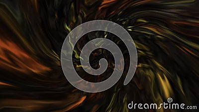 Interstellar Concept. Motion. Distortion Of Reality Inside Black Hole ...