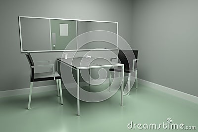 Interview Room Stock Illustration - Image: 46161970