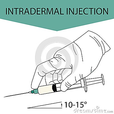 Intradermal Injection. Effective Methods Of Administration Of Drugs And ...