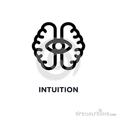 Intuition Icon. Intuition Concept Symbol Design, Vector Illustra | CartoonDealer.com #134299982