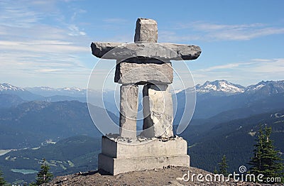 Inukshuk, Canada Stock Photography - Image: 3315602