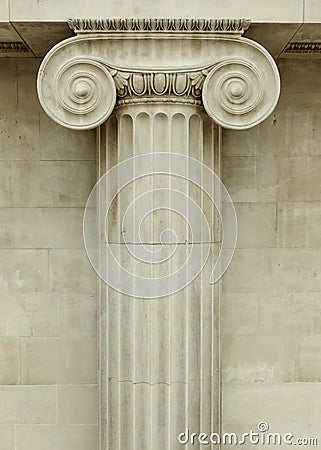 Ionic Column Stock Photo - Image: 36362030