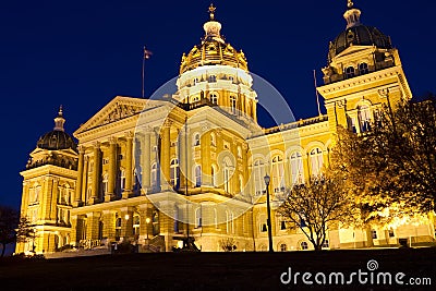 Iowa State Capitol Building Royalty Free Stock Photo - Image: 17060745