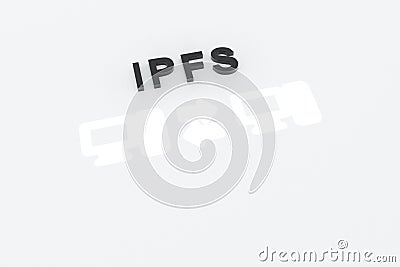 IPFS Concept Text Sunlight 3D Royalty-Free Cartoon | CartoonDealer.com ...