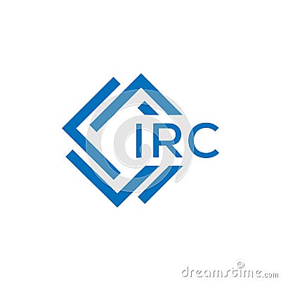 IRC Letter Logo Design On White Background. IRC Creative Circle Letter ...