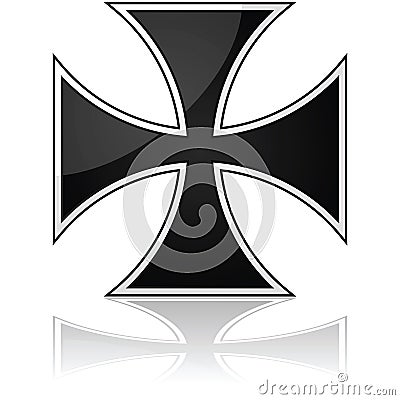 Iron Cross Stock Image - Image: 29343181