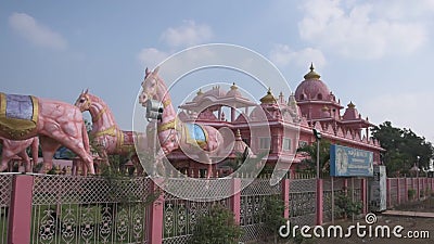 Iskcon Temple, Anantpur, Andhra Pradesh, India Stock Footage - Video of ...
