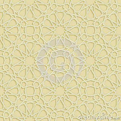 Islamic Star Gold Pattern Stock Vector - Image: 47727162
