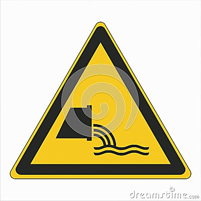 ISO 7010 Standard Icon Pictogram Symbol Safety Sign Warning Sewage ...