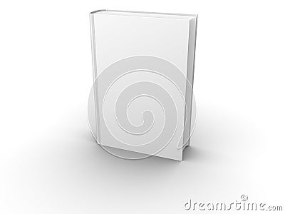 Isolated Blank Book Front Royalty Free Stock Photos - Image: 6391508