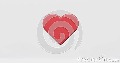 3d Render of Spinning Heart Stock Footage - Video of loving, heart ...
