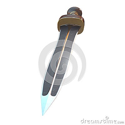 Isolated Illustration Of A Roman Gladius Short Sword Royalty-Free ...