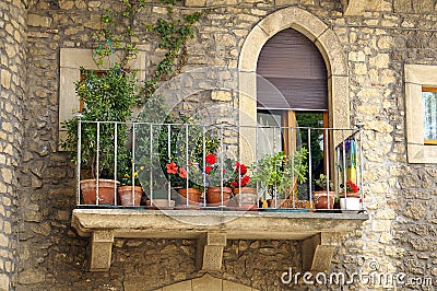 Italian Balcony Stock Photography - Image: 3020332