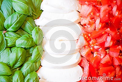 Italian Flag From Food Royalty Free Stock Images - Image: 38189519