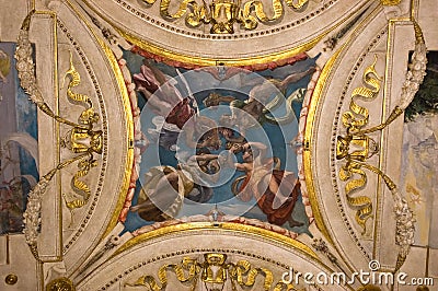 Italian Renaissance Fresco Royalty Free Stock Images - Image: 3574219