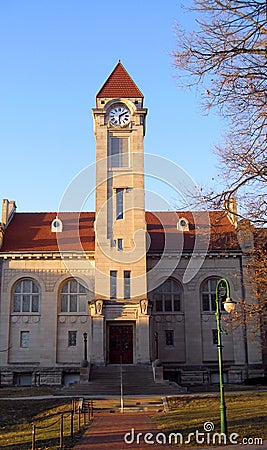 IU Indiana University Bloomington Campus Stock Photo - Image: 13337280