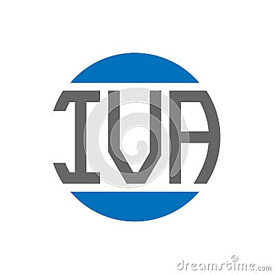 IVA Letter Logo Design On White Background. IVA Creative Initials ...