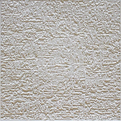 Ivory Polystyrene Foam Ceiling Tile, Wall Panel Texture Stock ...