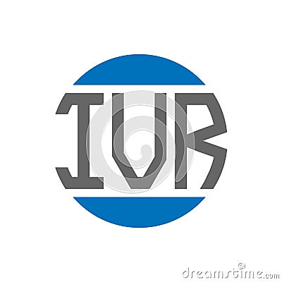 IVR Letter Logo Design On White Background. IVR Creative Initials ...