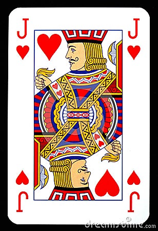 Jack Of Hearts Playing Card Royalty-Free Stock Photo | CartoonDealer ...