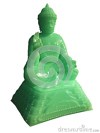 Jade Buddha Statue Stock Photos - Image: 19091683