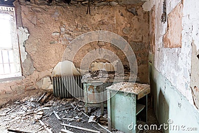 Jail Interior With Rusty Cell. Royalty-Free Stock Photography ...