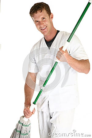 Janitor Royalty Free Stock Image - Image: 16478086