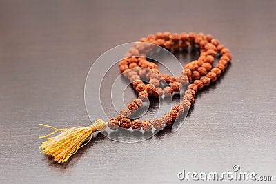 Japa Mala On The Table Stock Photo | CartoonDealer.com #50294544