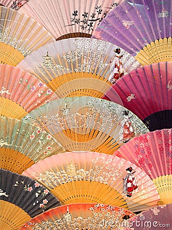 Japanese Fans Stock Photos - Image: 1130463