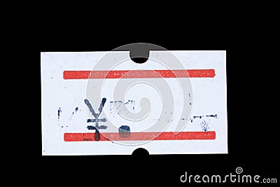 Japanese Price Tag Royalty-Free Stock Photography | CartoonDealer.com ...