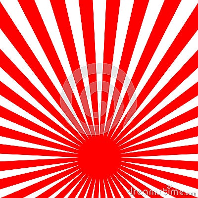 Japanese Rising Sun Sunbeans Stock Photos - Image: 4974423