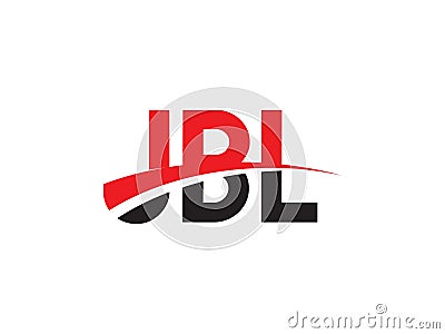JBL Letter Initial Logo Design Vector Illustration | CartoonDealer.com ...