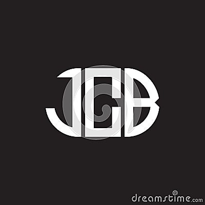 JCB Letter Logo Design On Black Background. JCB Creative Initials ...