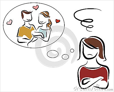 Jealous Royalty Free Stock Image - Image: 22025186