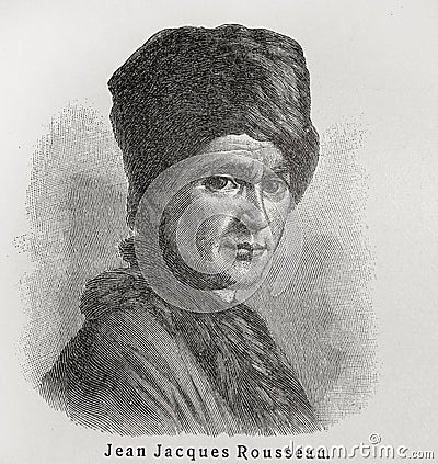 Jean Jacques Rousseau Editorial Photo | CartoonDealer.com #20396271