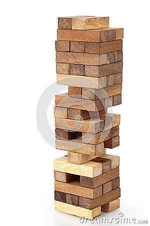 Jenga Stock Photo - Image: 23421820