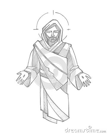 Jesus Resurrection Stock Vector - Image: 61832388