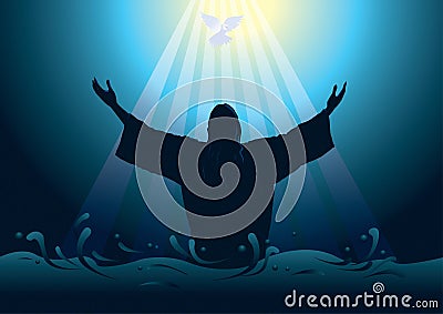 Jesus The Saviour Cartoon Vector | CartoonDealer.com #12301657