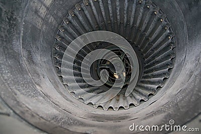 Jet Engine Air Inlet Stock Photography - Image: 13478112