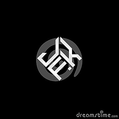 JFK Letter Logo Design On Black Background. JFK Creative Initials ...