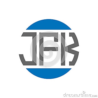 JFK Letter Logo Design On White Background. JFK Creative Initials ...