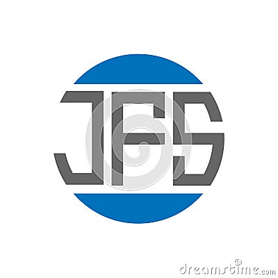 JFS Letter Logo Design On White Background. JFS Creative Initials ...