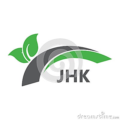 JHK Letter Logo Design On White Background. Creative Modern JHK Letter ...