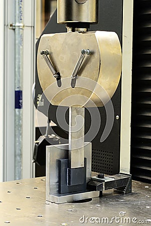 Jig Fixture For Test Shear Stress Specimen Stock Photography ...