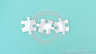 Jigsaw Puzzle Pieces In Row Royalty-Free Stock Image | CartoonDealer ...
