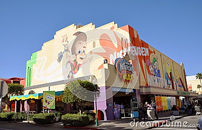 Jimmy Neutron's Nicktoon Blast In Universal Editorial Stock Image ...