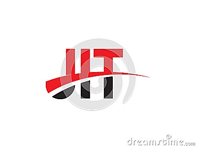 JIT Letter Initial Logo Design Vector Illustration | CartoonDealer.com ...