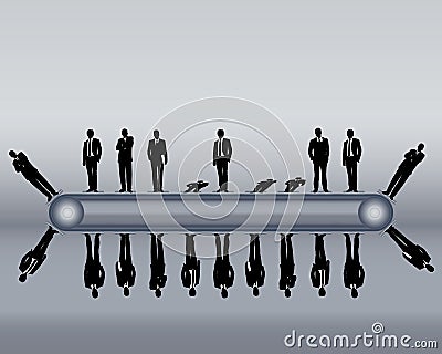 Job Competition Royalty Free Stock Photography - Image: 10686327